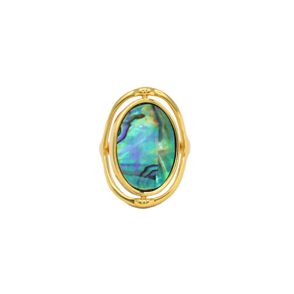 Sea & Prosper Ring | Adjustable Statement Ring | Handmade Jewelry from ...
