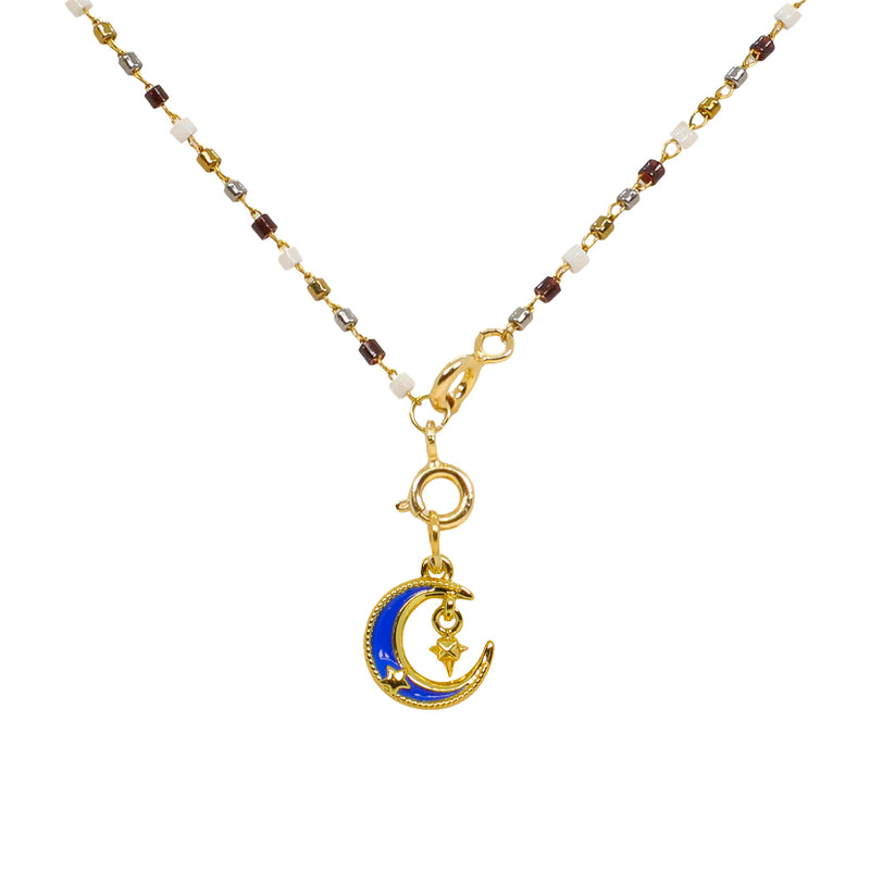 Good Luck Moon Huggies & Necklace Set – La Meno